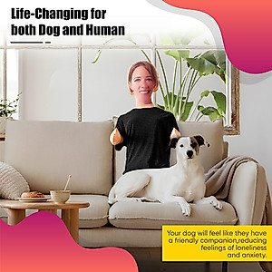 Gerty - Inflatable Friend for Your Dog| Dog Separation Anxiety Relief | Calms Your Dog | Dog Stress Relief