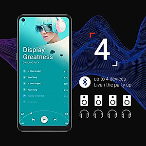 TCL 10L, Unlocked Android Smartphone with 6.53" FHD + LCD Display, 48MP Quad Rear Camera System, 64GB+6GB RAM, 4000mAh Battery