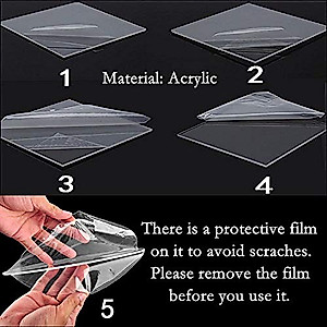 WANLIAN Wine Glass Holder(Pack of 2), Wall Mounted Acrylic Wine Glass Holder, Wine Glass Holder for Reception Party, Party Wine Glass Holder, Kitchen Tableware Storage Rack (Black)