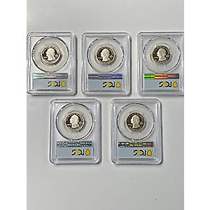2020 S America The Beautiful 2020 PR-70 PCGS Quarter Proof Set First Day of Issue PR-70