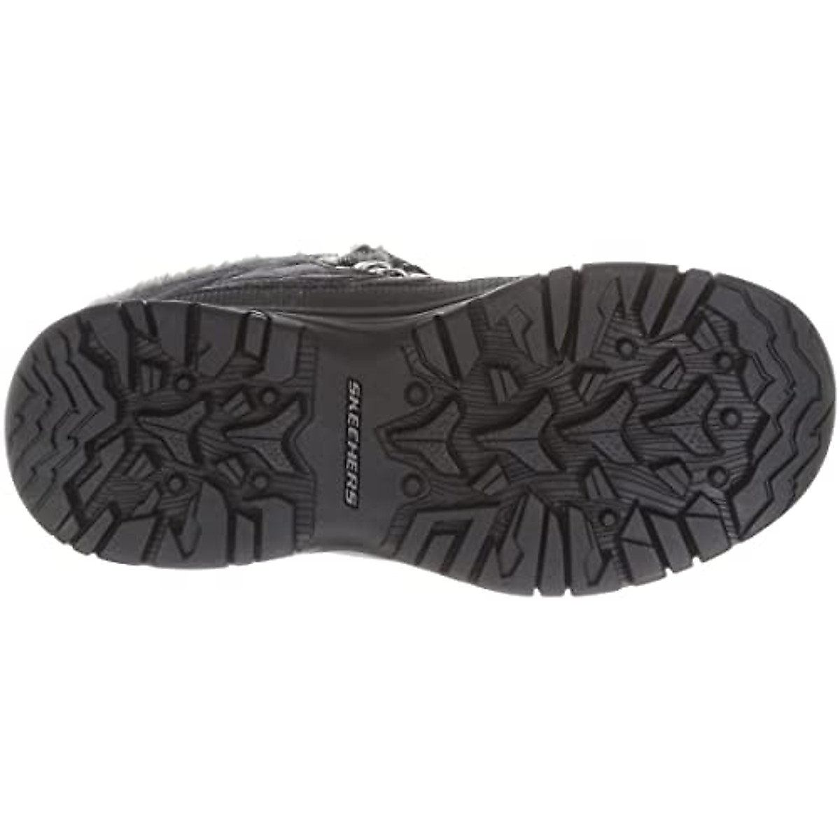 Skechers Women's Cold Weather Boot Snow, Black, 8.5