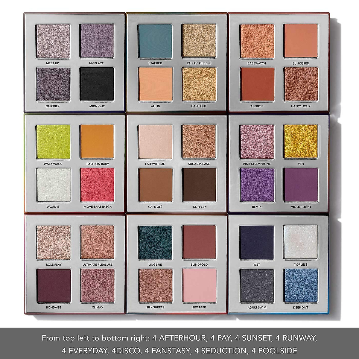 HAUS LABORATORIES By Lady Gaga: FOUR-WAY SHADOW PALETTE, 4 AFTERHOURS