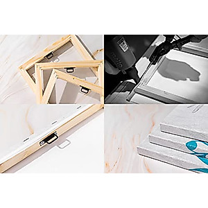 Black and White Animal Canvas Wall Art,Abstract Leopard Canvas Prints with Frame,Attractive Leopard Picture Decorative,Easy Hanging On,More Size Optional (16 (10"x16"x2+10"x20"x2+10"x24"x1)