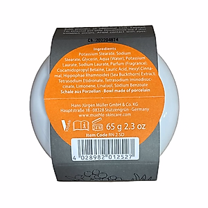 MÜHLE SHAVE CARE Porcelain Dish incl. Sea Buckthorn Shaving Soap 65g