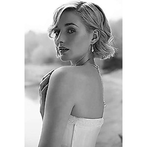 Ursumy Back Necklace Pearl Backdrop Necklace Sexy Body Chain Bridal Back Chain Jewelry for Women(Gold)