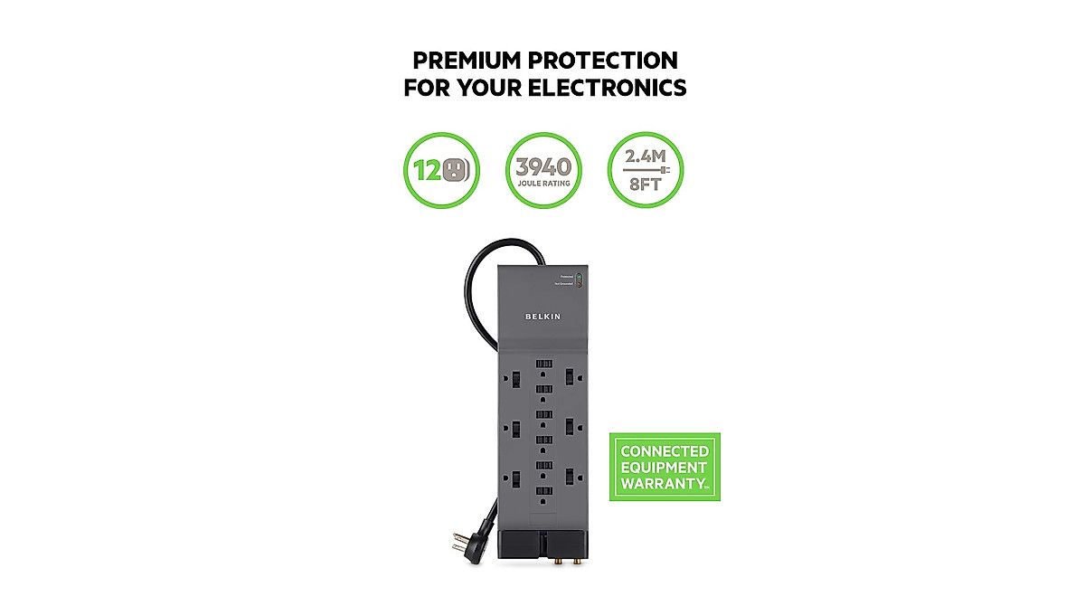 GE & Belkin Surge Protectors for Ultimate Device Safety