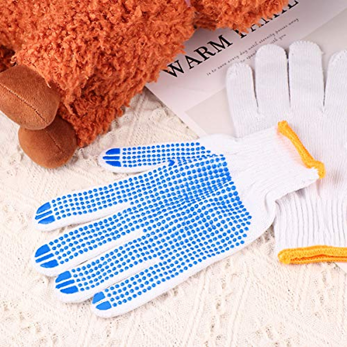 POPETPOP Animals Protection Glove - Touch Small Animals Handling Gloves Bird Training Anti Bite Gloves - Anti Scratch Handling Gloves for Bird Parrot Squirrels Hedgehog (Random Color)