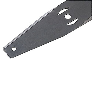 MOOKEENONE 1 x Trimmer Blade, Alloy Lawn Mower Garden Grass Trimmer Blade Weed Head