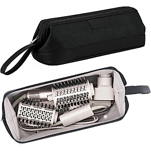 BUBM Portable Travel Storage Bag Compatible with Dyson Supersonic Hair Dryer/Dyson Airwrap Styler/Dyson Corrale hair Straightener,Black