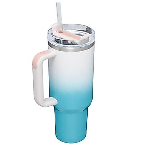 Stanley Flowstate 40oz Quencher H2.0 Tumbler - POOL OMBRE Exclusive