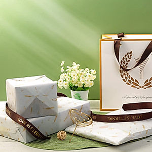 Women's Day Gift Bag, Premium Quality Personalized Gift Monogram Initial Gift Bags, 1 Pack Letter A, Personalized Premium Gift Bags with Tissue Greeting Card Sealing Stickers for Birthdays, Baby Showers, Weddings, Party Favors, Holiday Gifts 12.6" X 11" X