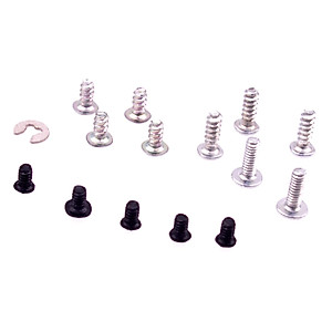 Deal4GO Full Screw Set Replacement Screws for GBM Gameboy Micro Including Battery Screw (Third Party)