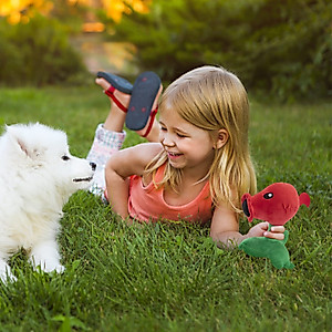 Maikerry Plants and Zombies Plush PVZ Fire Peashooter Plush Stuffed Toys Soft Doll Great Birthday Gifts for Boys and Girls