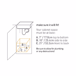 simplehuman 9 inch Pull-Out Cabinet Organizer, Heavy-Gauge Steel Frame