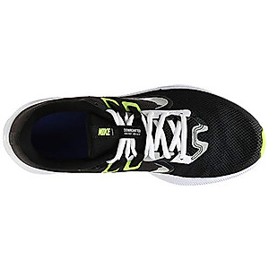 Nike Downshifter 9 Men's Running Shoes, Lightweight Mesh Men's Sneakers, Black/White-Particle Dark Smoke Grey-Ghost Green-Sapphire, 10