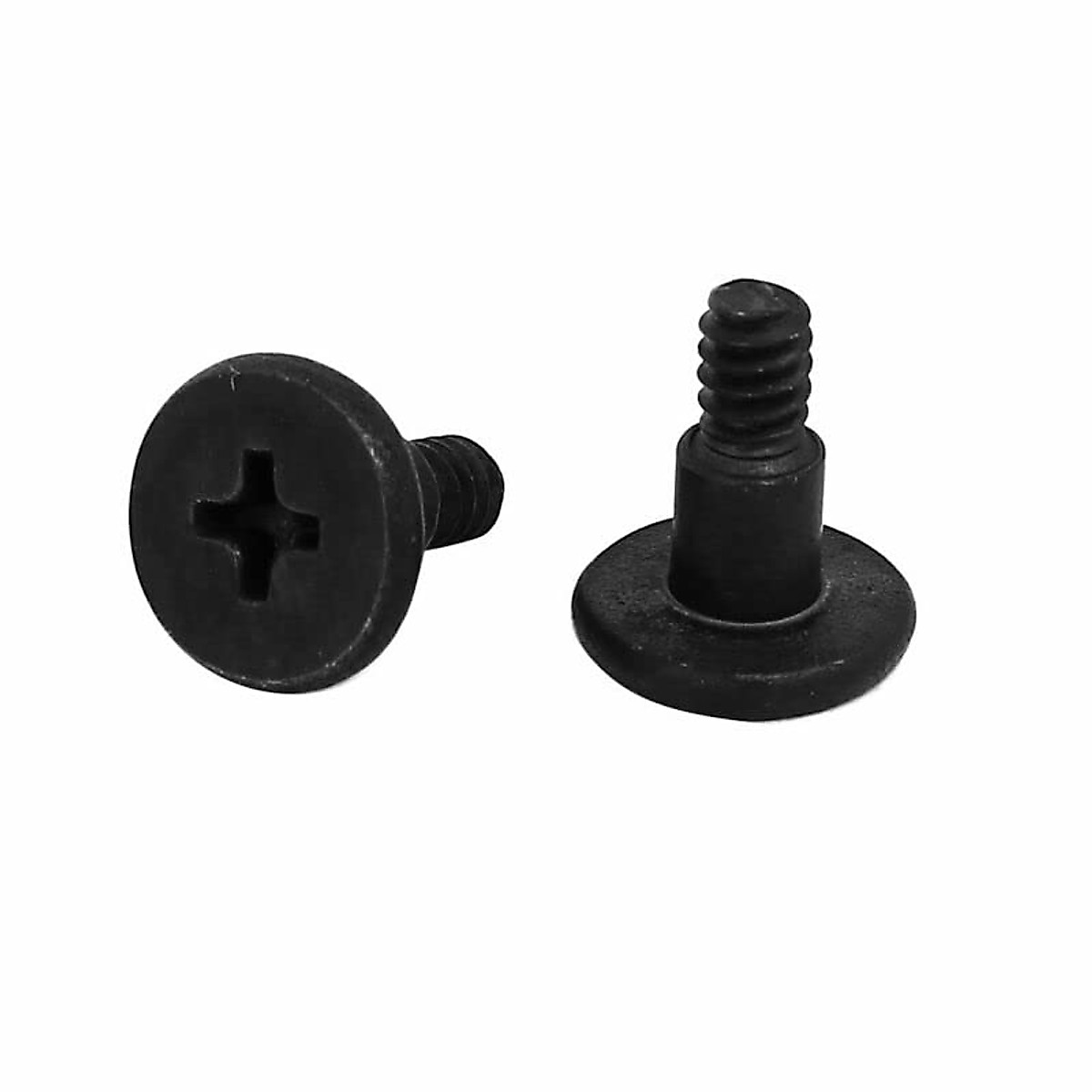 Tool parts Laptop Computer Shockproof Flat Head BoltsHard Drive Screws Black 40pcs