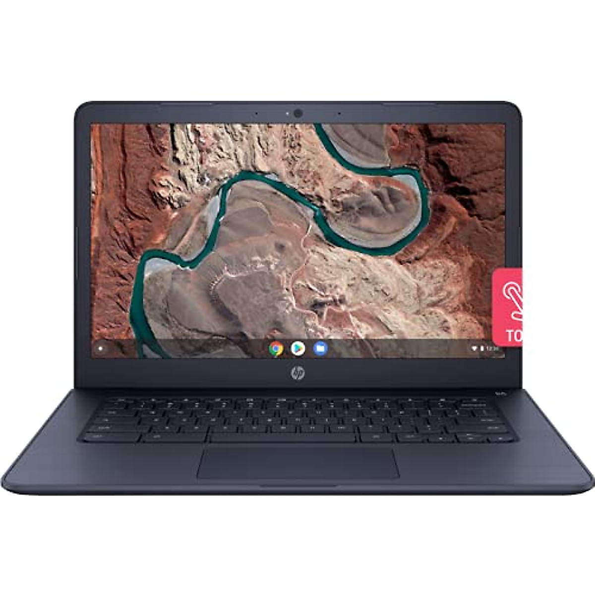 HP Chromebook 14-db0033dx 14" AMD A4-9120C 4 GB 32 GB eMMC Ink Blue (renewed)