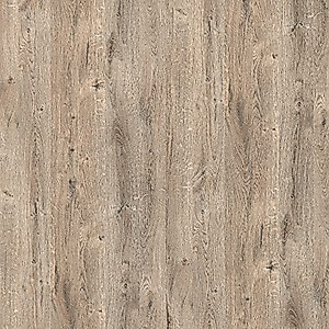 BESTAR Pur Murphy, Space-Saving Wall Bed for Multipurpose Guest Room or Home Office, Full, Rustic Brown