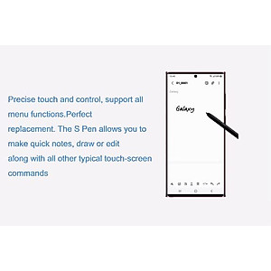 COCOPARTS S22 Ultra S Pen Replacement for Samsung Galaxy Stylus Pen((Without Bluetooth)) (Burgundy) Smartphone
