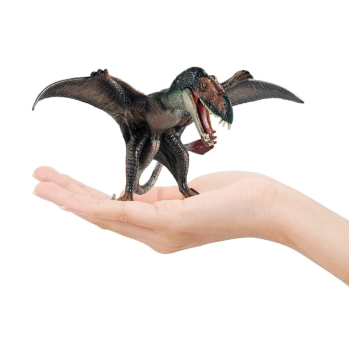 Pterodactyl Dinosaur Action Figures Realistic Flying Toy | Movable Mouth | Pteranodon Dino Toys | Pterosaur Model Toys | Cake Toppers Dinosaur Toys for Boys and Girls