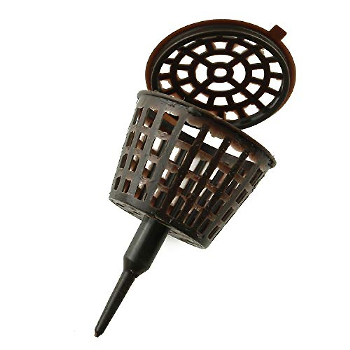 Tegg Fertilizer Basket 10PCS Fertilizer Box with Cover for Osmocote Orchid Bonsai Flower Plant