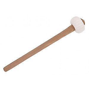 12" White Gong, Handcrafted Bronze Alloy — Includes Beater — For Sound Healing Therapy, Yoga and Meditation, 2-YEAR WARRANTY