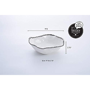 Pampa Bay Porcelain Salerno Salad Bowl