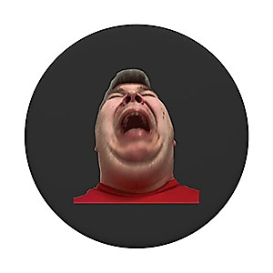 Funny Nikocado Avocado Scream Crying Face Meme Food Joke PopSockets Swappable PopGrip