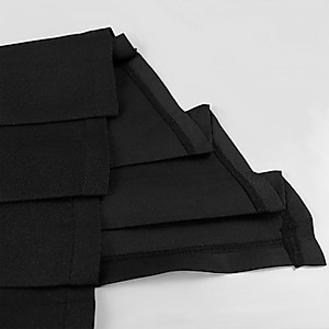 YYNS Pleated Half Skirt for Men Casual Scottish Style Solid Pocket Decorate Short Skirt Men's Kilts Irish Solid