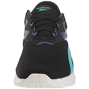 Reebok Men's Energen Lite Running Shoe, Black/Classic Teal/Bold Purple, 10.5