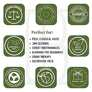 17 Inch Authentic Indian Wooden Bamboo Flute in 'A' Key Fipple Woodwind Musical Instrument Recorder Traditional Bansuri Handcrafted Novelty Decoratives & Collectibles