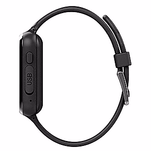 Accutime Kids DC Comics Batman Black Educational Learning Touchscreen Smart Watch Toy for Boys, Girls, Toddlers - Selfie Cam, Learning Games, Alarm, Calculator, Pedometer & More (Model: BAT4740)