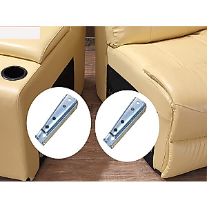 MEICOCO Sectional Sofa Connectors, Universal Sectional Couch Interlocking, Furniture Connector for Sofa, Bed 2 Pair