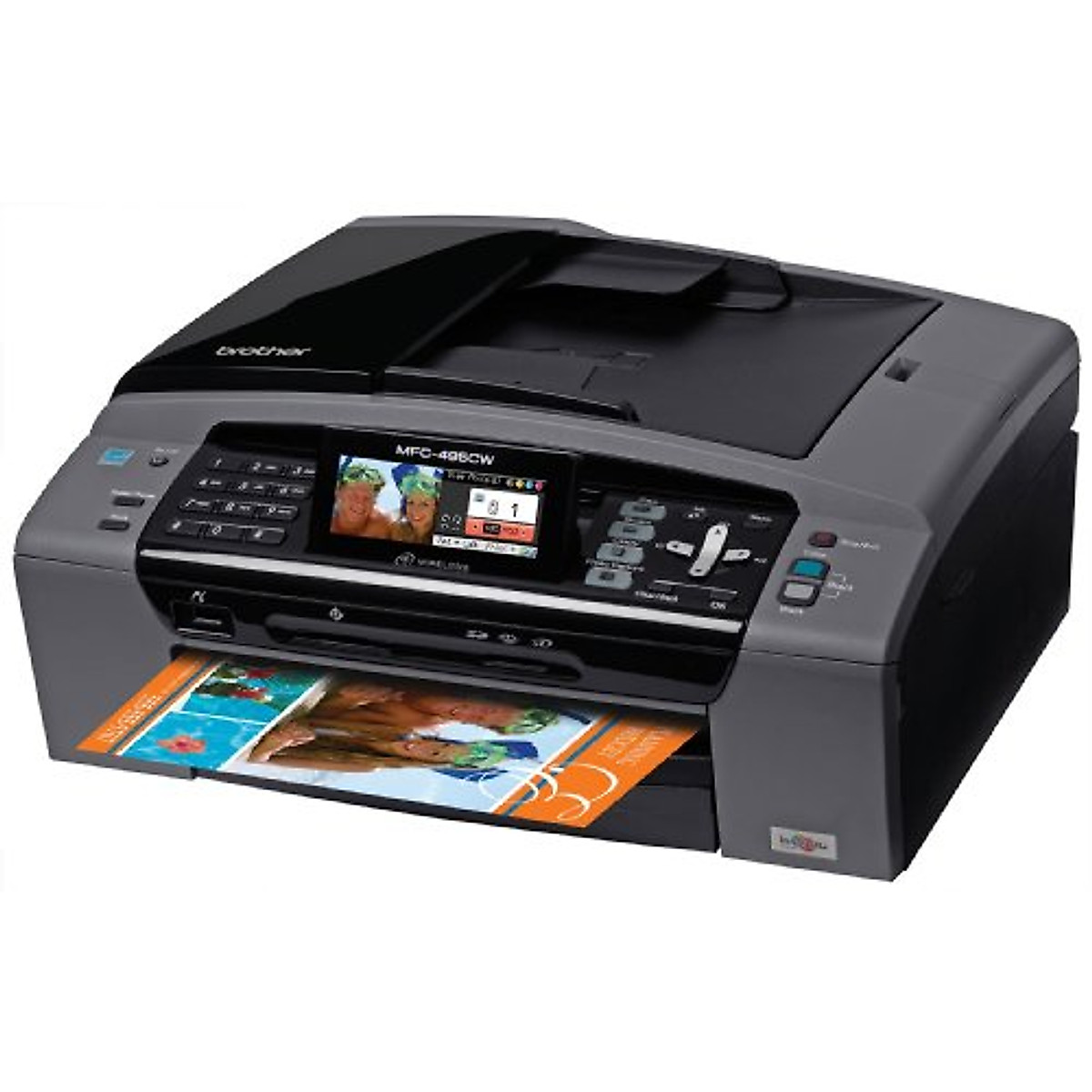Brother MFC-495CW Inkjet Color Multifunction Center with Wireless Networking for the Small Office/Home Office