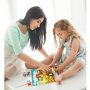 Puzzled Jigsaw - Dump Truck & Excavator