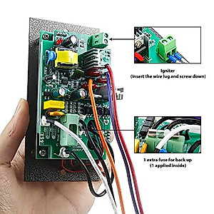 Unidanho Digital Controller Kit Replacement for Traeger Pellet Grills with 2 Meat Probes and 7" RTD Temperature Sensor - Replacement and Upgrade for Traeger Grill Accessories