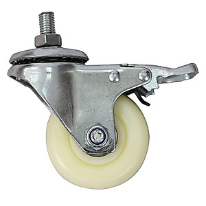 Goujxcy Vehicle Dolly, Set of 4 Auto Wheel Dolly Car Tire Dolly, Skates Wheel Car Dolly Ball Bearings Skate Makes Moving A Car Easy Furniture Movers, Total 6000lbs Weight Capacity (Silver)