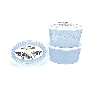 3 Pack DRIFTWOOD AND SEA SALT Aroma Gel Melts™ Gel Wax For Warmers And Burners By The Gel Candle Company PEEL, MELT AND ENJOY