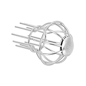 Alipis 2 pcs Basket Hair Plugs Anti Outdoor Cleaning Leaves Grate Catcher Cover Other Balcony Floor for Backyard Garden Guard Stainless Strainer Seeds Cap Stopper Tools Round Anti-