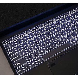 Keyboard Cover for 15.6" MSI GS66 Stealth 10SFS 10SGS Gaming Laptop,15.6 inch MSI GE66 WS66/MSI Stealth 15M/Summit B15 A11M/Modern 15 Laptop, MSI Prestige 14 15/MSI Creator 15 Keyboard Skin-Clear