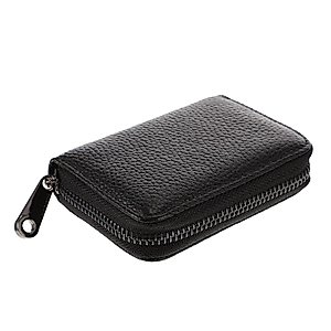 1pc Multi-card Holder Cards Credit Holder Zip Case Large Wallets for Women Extra Capacity Classic Wallet Zipper Holder Card Wallets for Women Pickup Bag Pu High Capacity Woman