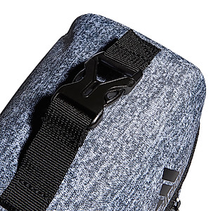 adidas Excel 2 Insulated Lunch Bag, Jersey Onix Grey/Black, One Size