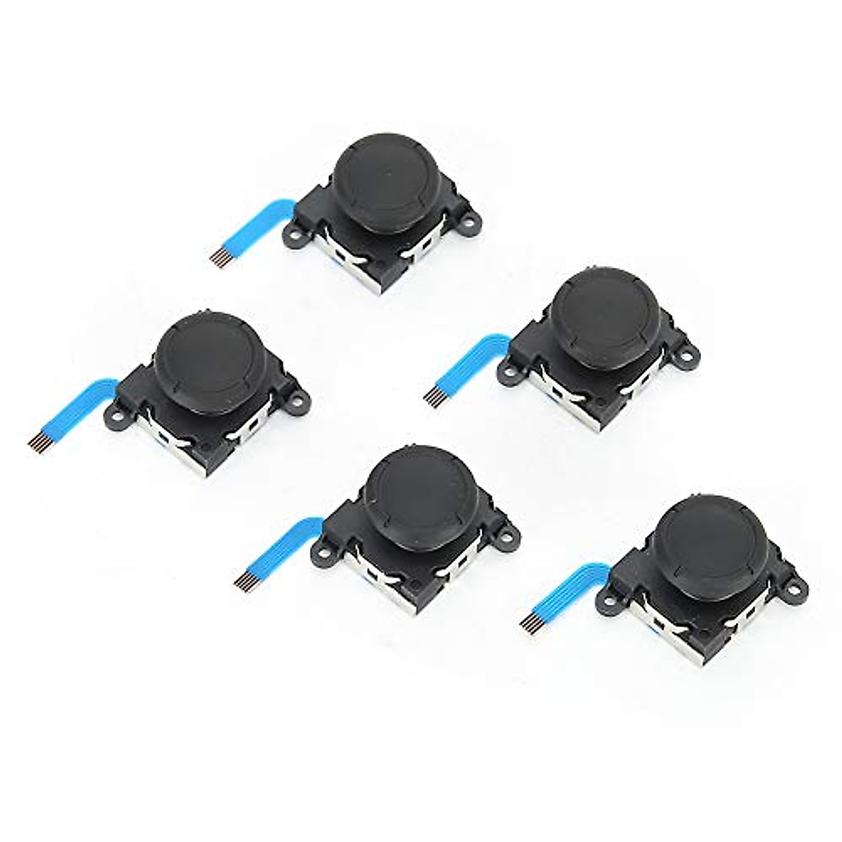 Wosune Joystick Button Materials Game Machine Joystick Button Lightweight Professional Chipsets for Switch Home Entertainment NS Controller