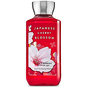 Bath & Body Works Japanese Cherry Blossom Set - Shower Gel 10 oz, Fragrance Mist 8 oz, Body Lotion 8 oz