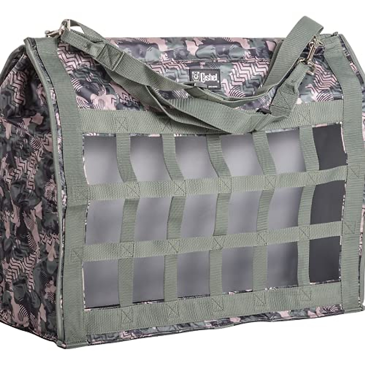 Cashel Slow Feed Top Load Hay Bag, Camo