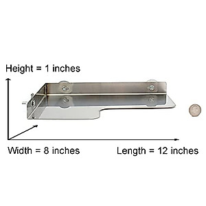 Alfie Pet - Badr Left Cooling Platform for Mouse, Chinchilla, Rat, Gerbil and Dwarf Hamster - Size: L-Shape
