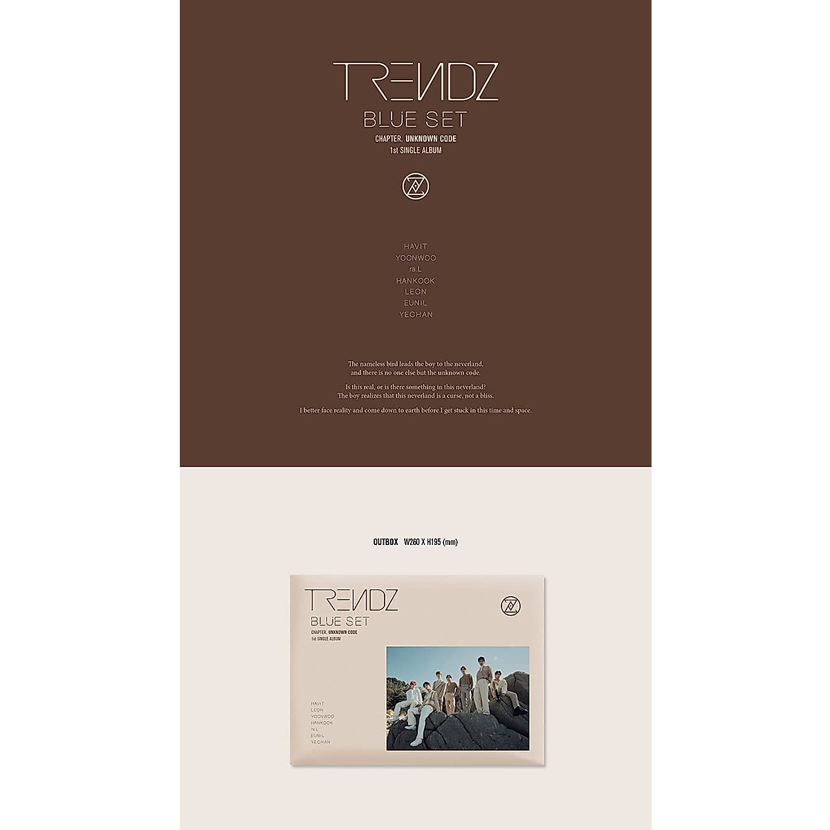 Trendz - Blue Set Chapter. Unknown Code CD