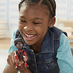 Spidey and His Amazing Friends Hero Reveal 2-Pack, Marvel Action FiguresMask Flip Feature, Miles Morales and Hulk