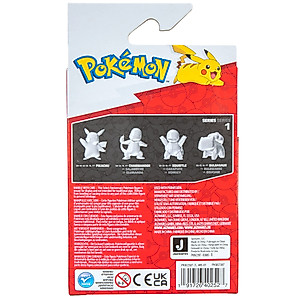 Pokemon 25th Celebration 3-inch Silver Bulbasaur Figure - Pokemon Fan Must Have Toy - Officially Licensed 25th Anniversary Product from Jazwares