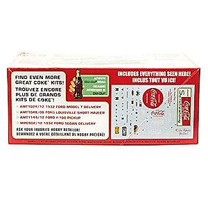 AMT 1953 Ford Victoria Hardtop w/Coca-Cola Machine 1:25 Scale Model Kit (AMT1146M)